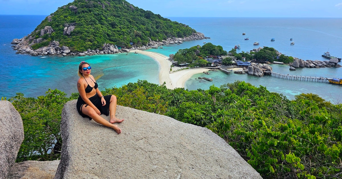 Z Koh Pha Ngan: Koh Tao & Nang Yuan Boat Tour z lunchem | GetYourGuide