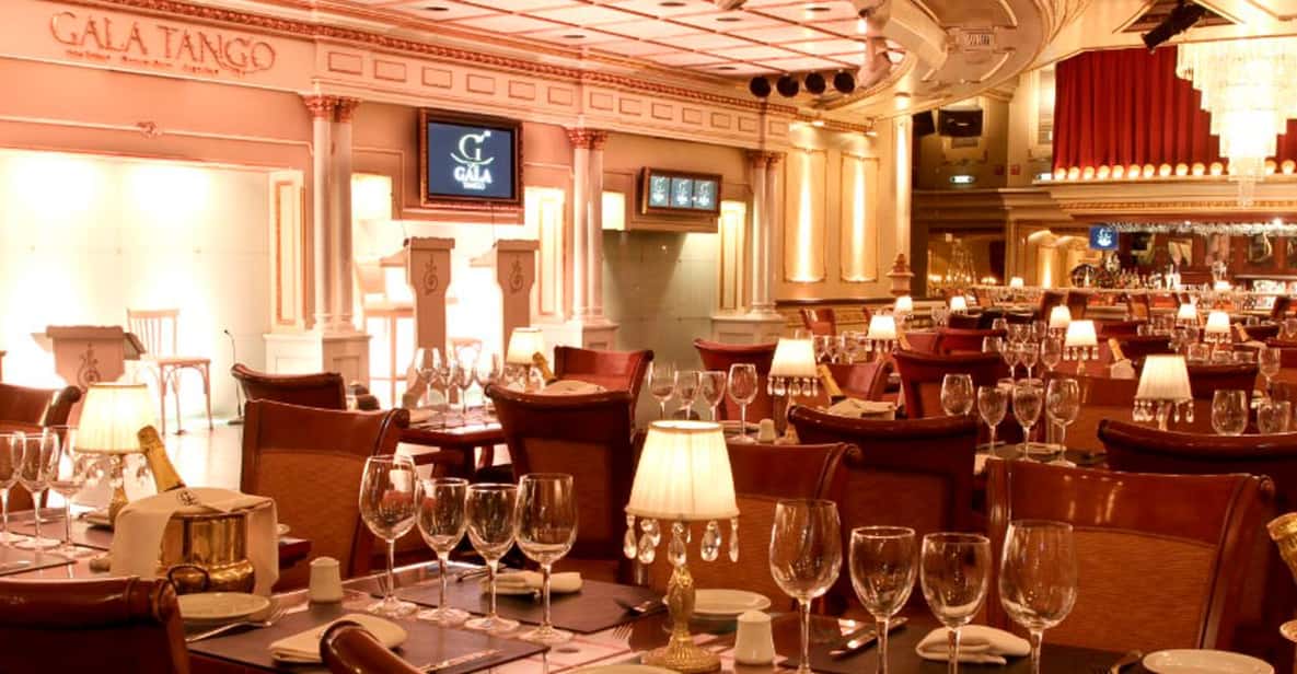 Gala Tango Luxury: Wine T. + G.Dinner + Show + Beverage | GetYourGuide