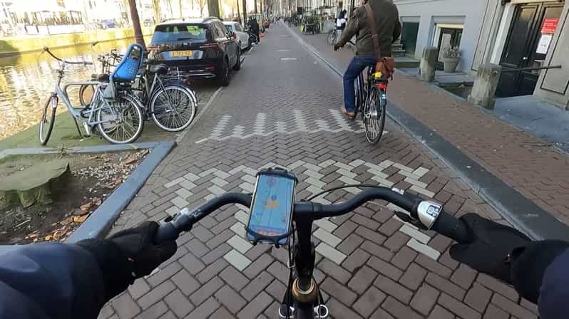 Cykeltur i Amsterdam med smartphone-app | GetYourGuide