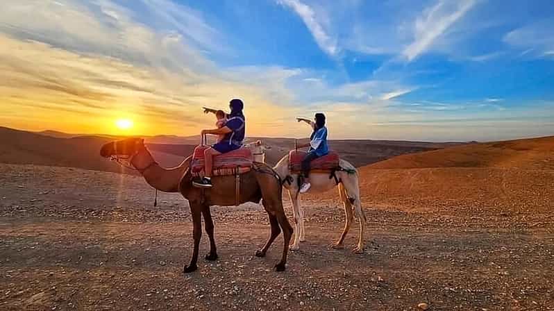Marrakech: Agafay Quad Tour with Camel Ride, Dinner & Show: Agafay Quad ...