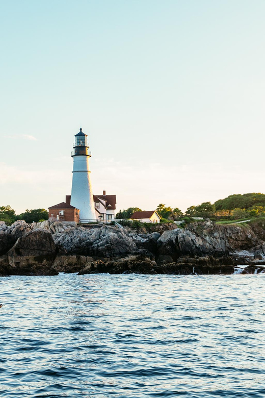 Portland: Sunset Lighthouse Cruise in Casco Bay with Drinks | GetYourGuide