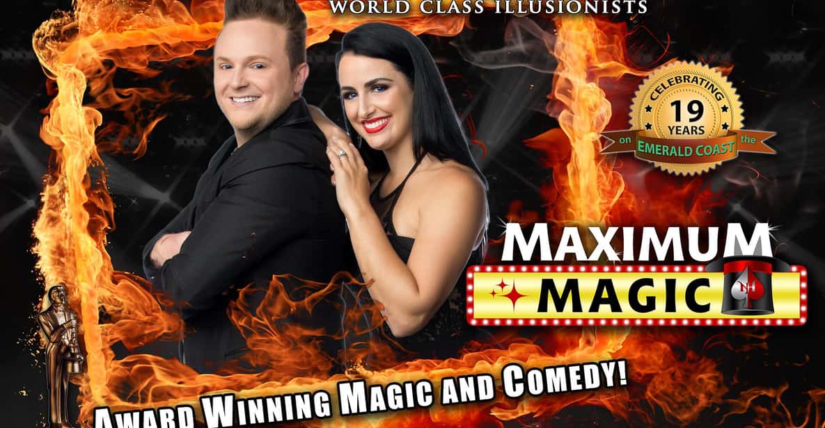 The MAXIMUM MAGIC Show Starring Noah & Heather | GetYourGuide