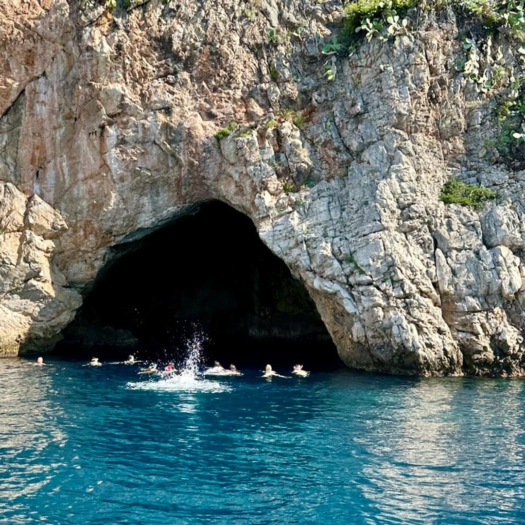 Nice: Mala Caves, Villefranche & Snorkeling Boat Tour | GetYourGuide