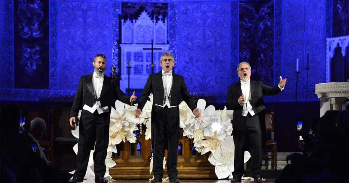The Three Tenors in Rome - opera arias, Neapolitan songs, and ballet ...