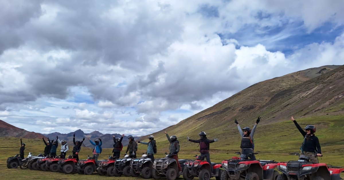 Cusco: Montanha do arco-íris em quadriciclos /caminhada de 5 minutos ...