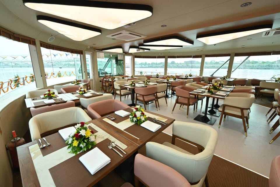 Ahmedabad Cruise Restaurant (Sabarmati Riverfront Cruise) | GetYourGuide