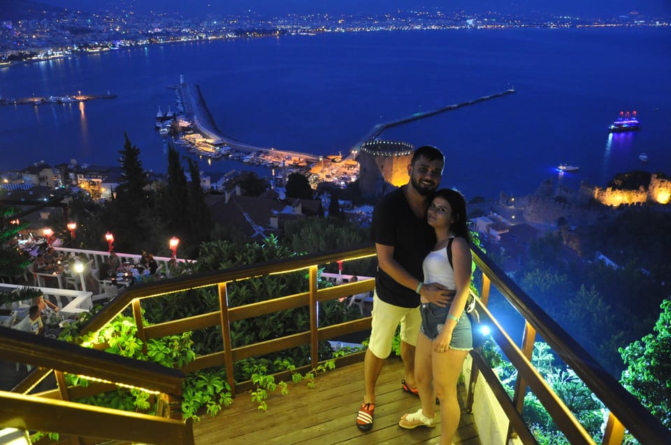 Alanya: Evening Jeep Tour with Sunset Boat Trip and Dinner | GetYourGuide