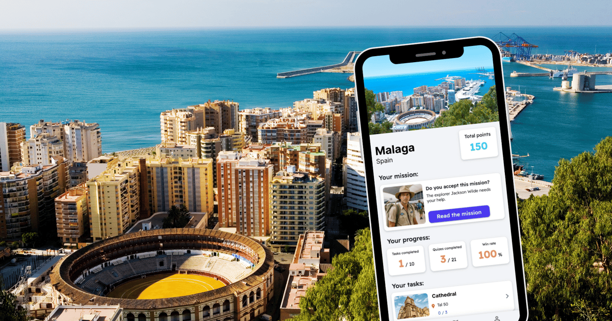 Málaga: City Exploration Game and Tour on your Phone | GetYourGuide