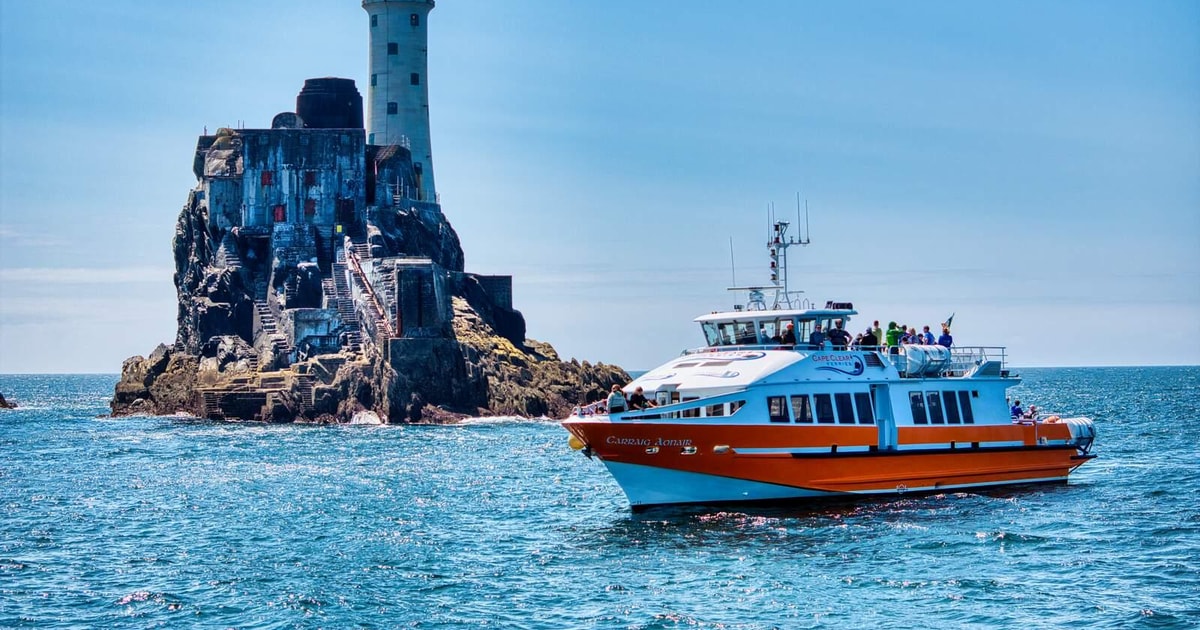 Da Cork: Tour del faro di Fastnet Rock e dell'isola di Cape Clear ...