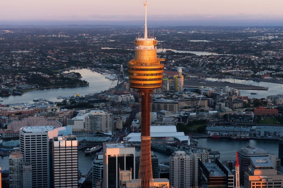 Sydney Tower Eye: Entry with Observation Deck | GetYourGuide
