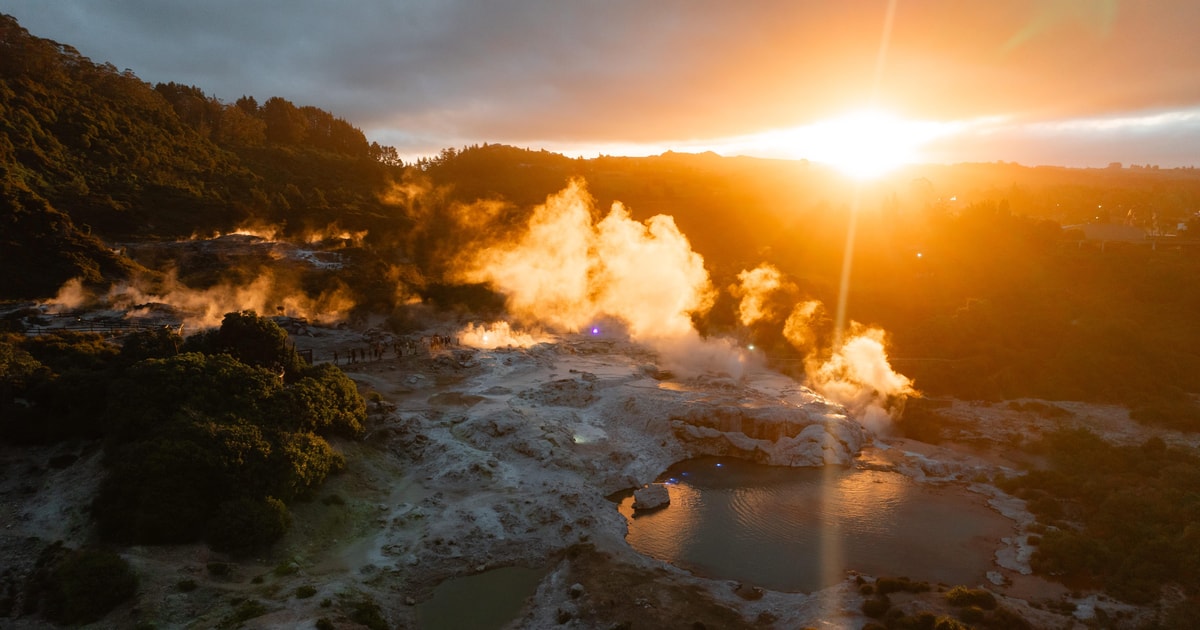 Te Puia: Combo Indígena Te Pō - Tour, Cena y Haka | GetYourGuide