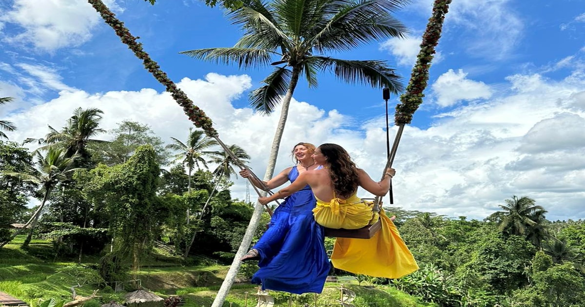 Ubud Apenbos, Rijstterras en Schommel privétour | GetYourGuide