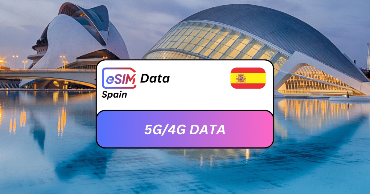 From Valencia: Spain eSIM Roaming Data Plan | GetYourGuide