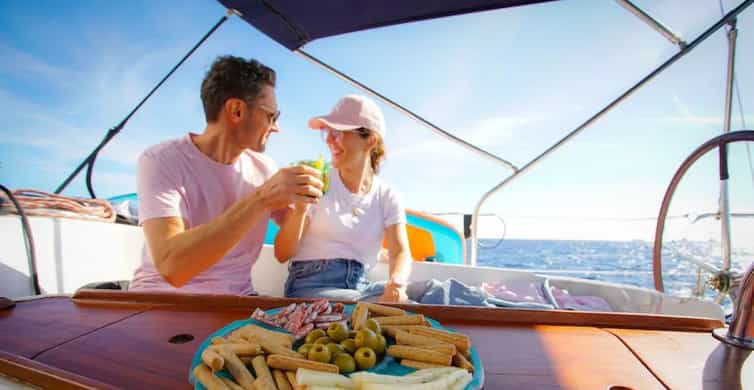 Sailing experience in Barcelona with food and drinks tasting | GetYourGuide