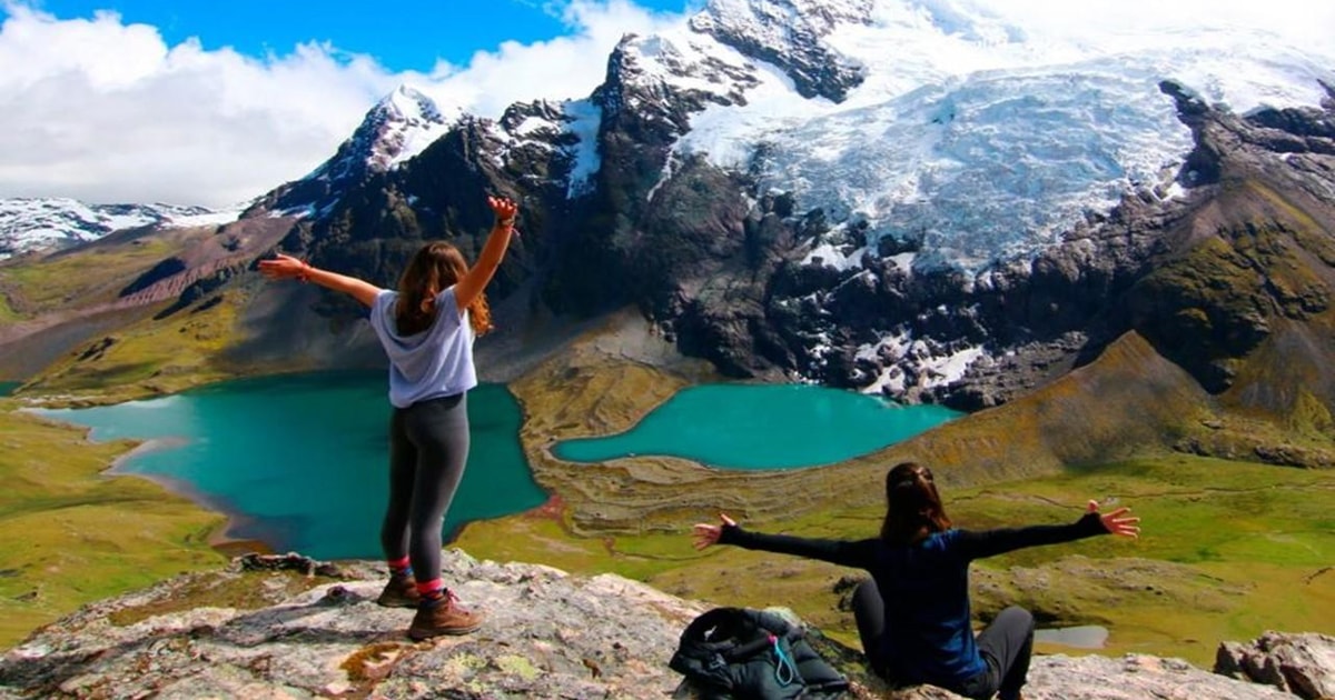 From Cusco: 7 Lagoons of Ausangate Trek with Hot Springs | GetYourGuide