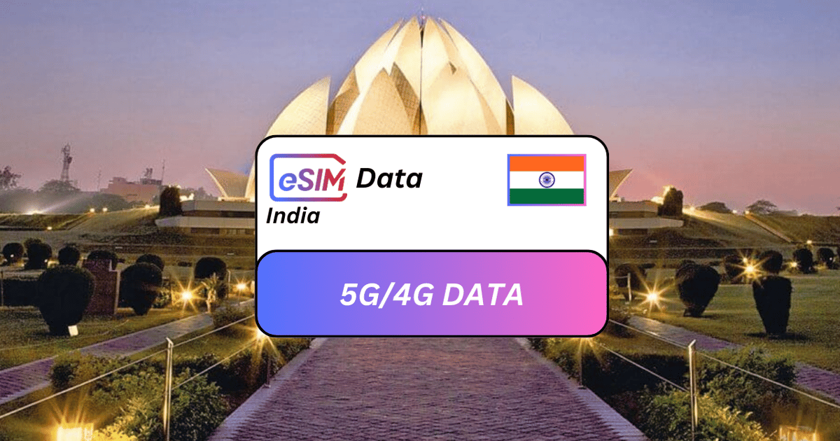 New Delhi: India eSIM Internet Data Plan with 24/7 Support | GetYourGuide