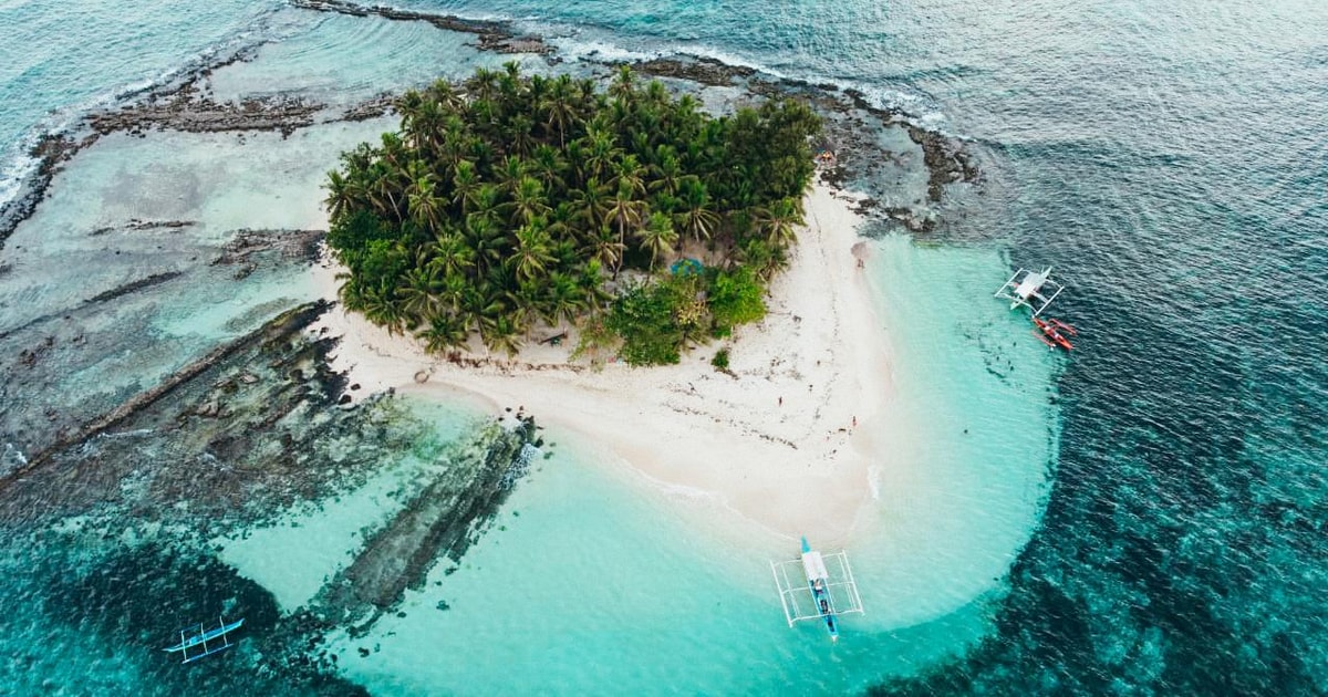 Private Siargao Tri-Island Party Boat for a Group of 6 to 12 | GetYourGuide