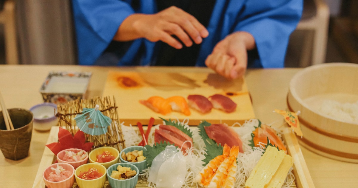 Tokyo: Sushi Making Class in a Happi Coat near a Famous Spot | GetYourGuide