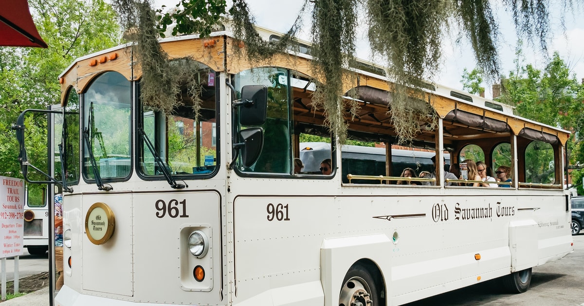 Savannah: Old Savannah Tours Historic Overview | GetYourGuide