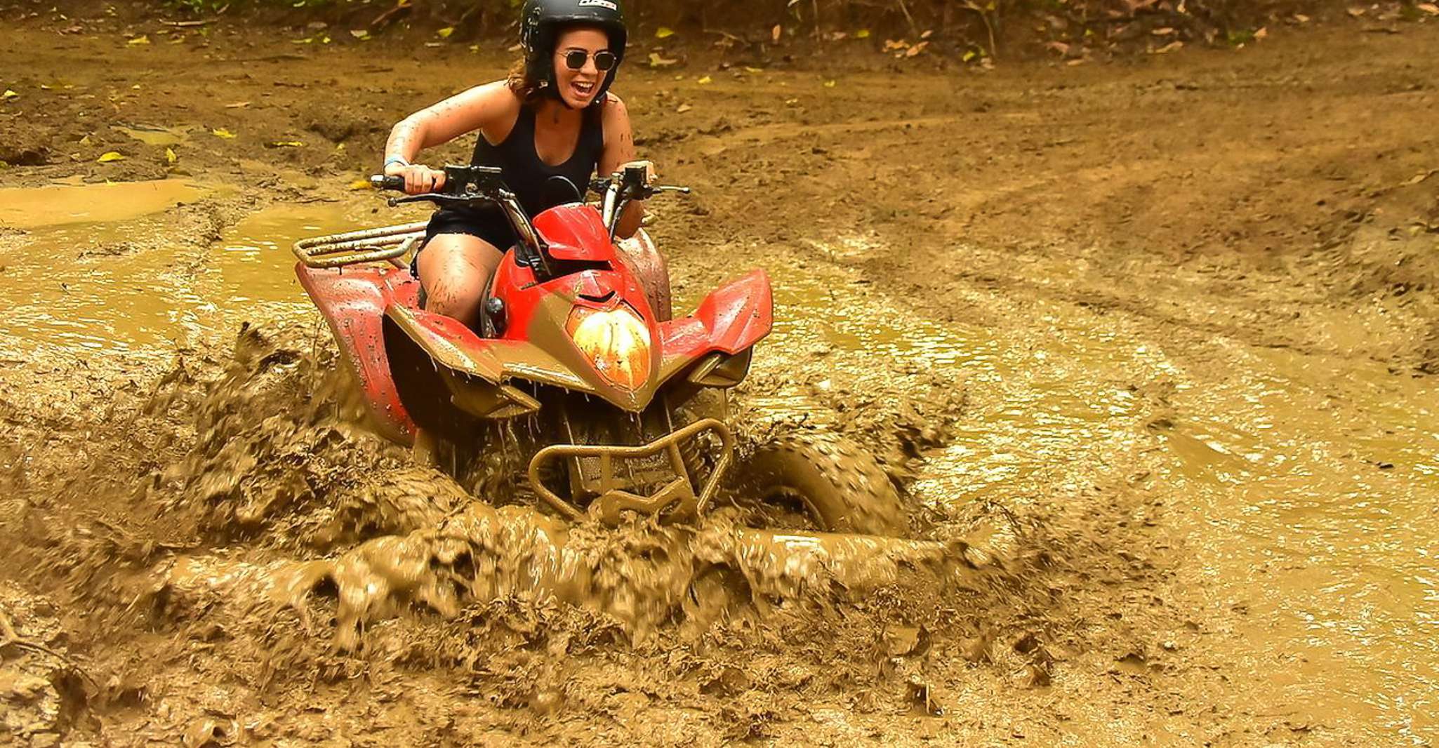Jaco Beach, ATV Tour with Waterfall Stop | Adventure in Jaco