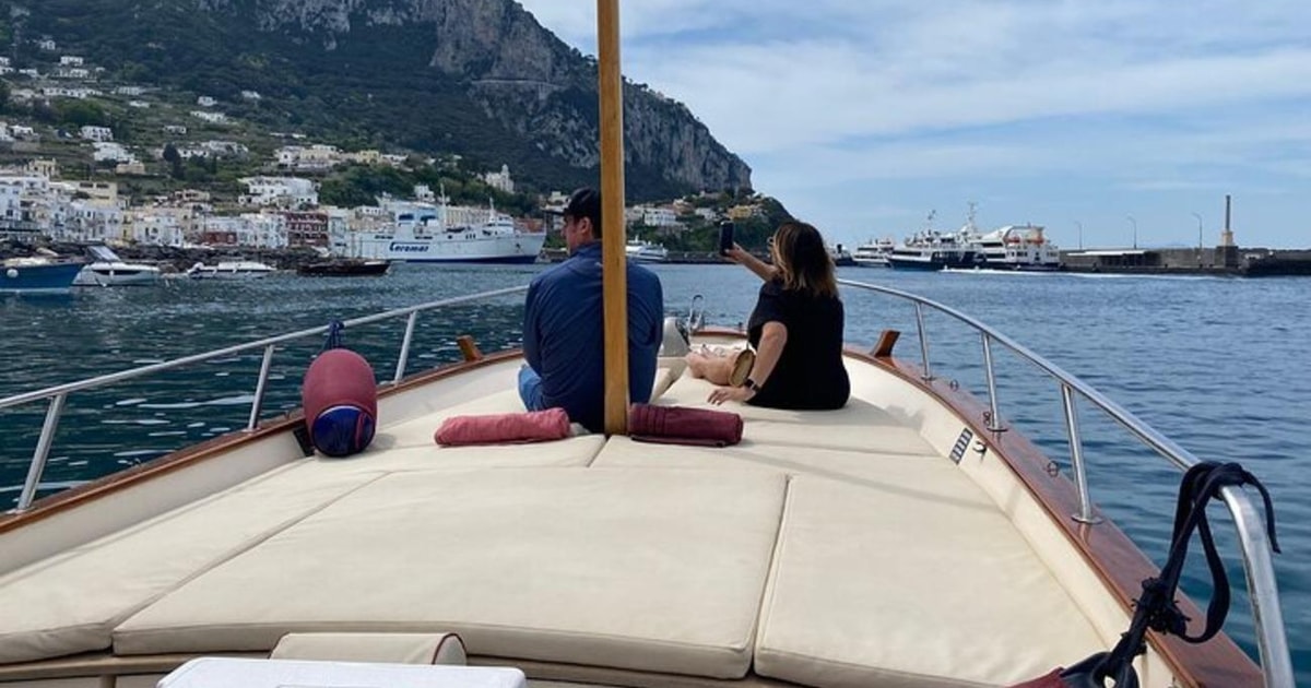 Capri Half Day Private Boat Tour from Capri (4 hours) | GetYourGuide