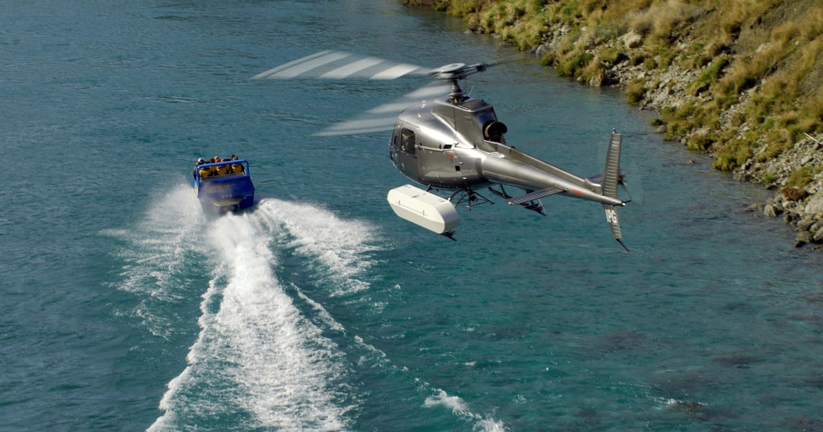 Wānaka: Heli Jet Combo - Helicopter & Jet Boat Adventure | GetYourGuide