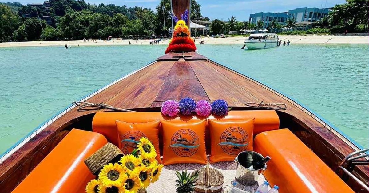 Isole Phi Phi: lusso privato in barca a coda lunga con snorkeling ...