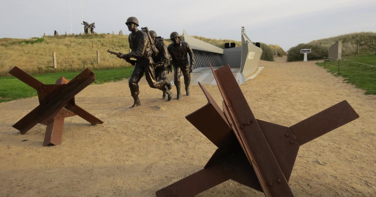 "All American" Normandy US D-Day beaches tour from Paris | GetYourGuide