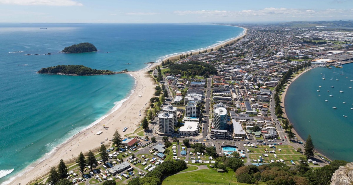 Fuga alla spiaggia di Mount Maunganui: escursione panoramica di un ...