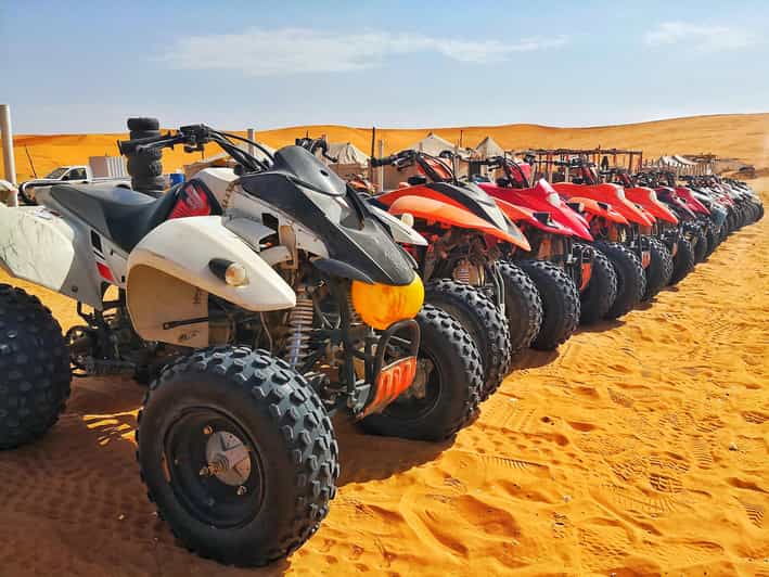 From Riyadh: Desert ATV Quad Bike Tour with Camel Ride | GetYourGuide