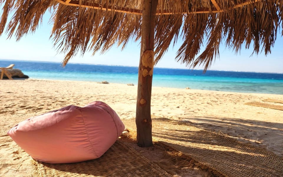 Hurghada: Magawish Island Boat Trip with Lunch & Transfers | GetYourGuide