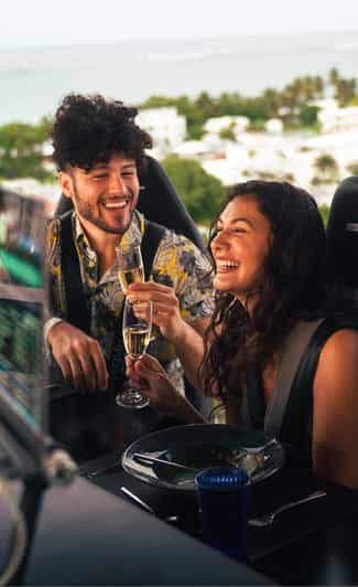 San Juan: FlyDining Elevated Dining Experience | GetYourGuide