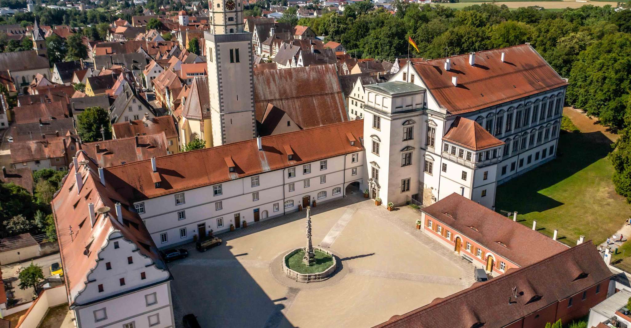 Guided tour Oettingen Castle, Bavaria, Germany