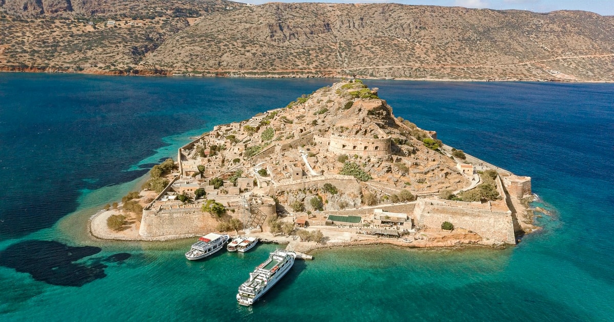 Elounda: Spinalonga Guided Boat Tour with BBQ and Swimming | GetYourGuide