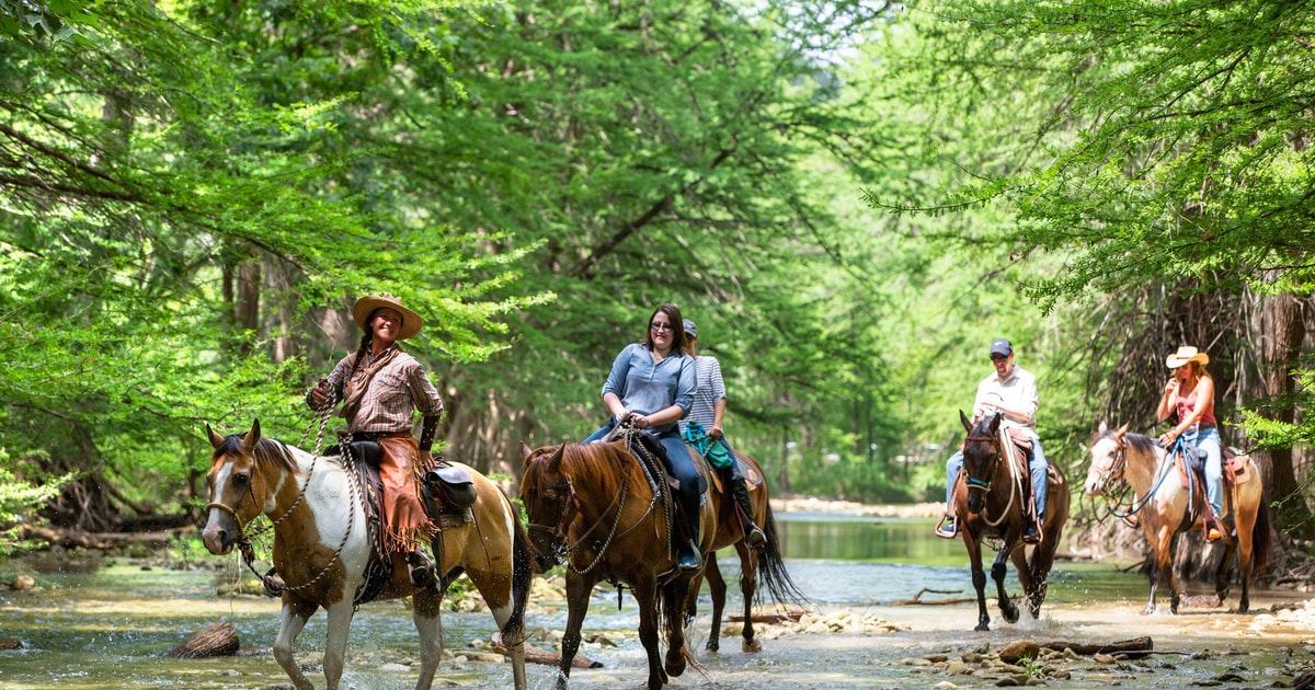 From Bandera: Guided River Trail Ride | GetYourGuide