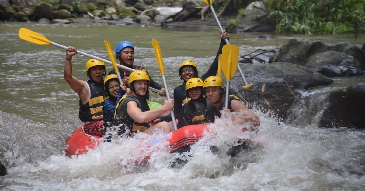 Ubud Ayung River Rafting Adventure with Lunch | GetYourGuide