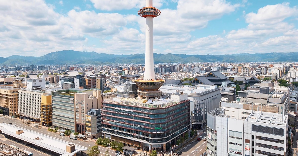 Kyoto: Nidec Kyoto Tower Observation Deck Admission Ticket | GetYourGuide