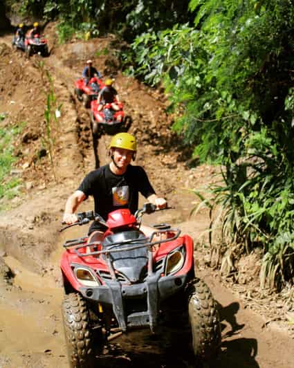 South Ubud: ATV Quad Bike through Caves, River to Waterfalls | GetYourGuide