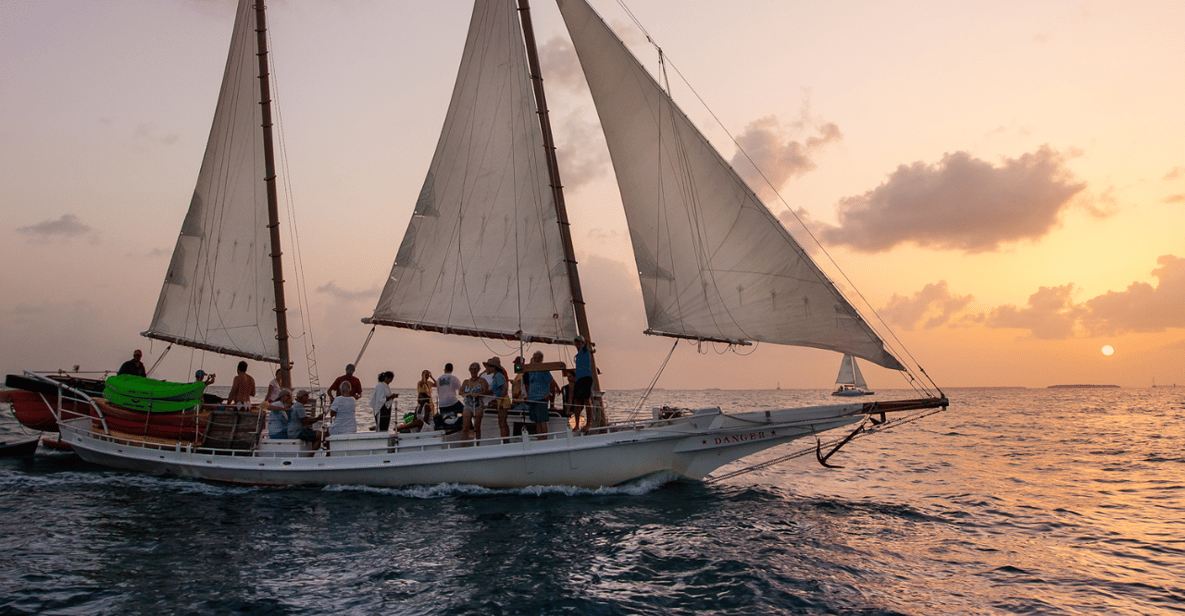Key West Wind and Wine Sunset Sail aboard classic Schooner | GetYourGuide