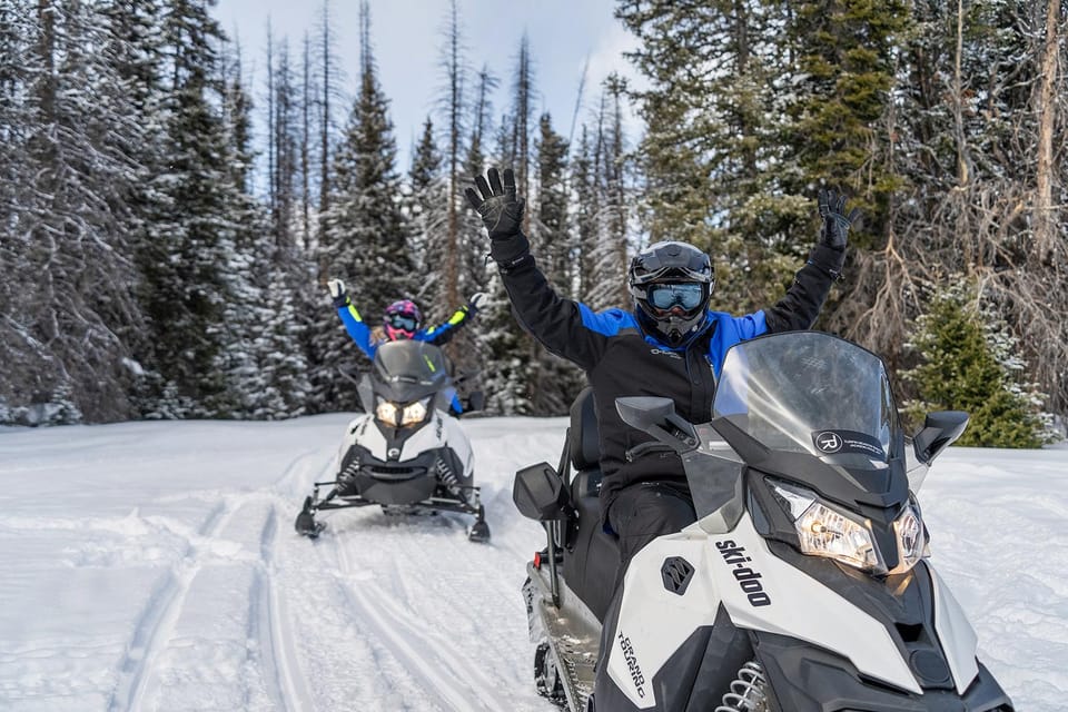 Jackson Hole: Turpin Meadow Snowmobile Tour | GetYourGuide