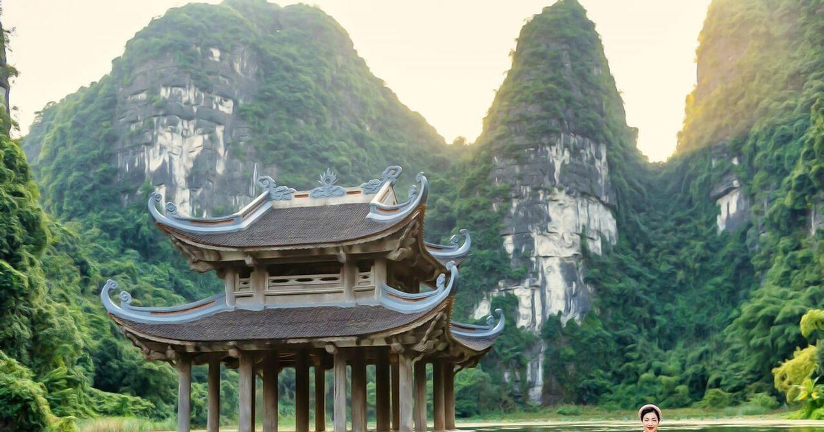 Ninh Binh turné 4 platser- Hoa Lu Trang An Thung Nham Mua Cave ...
