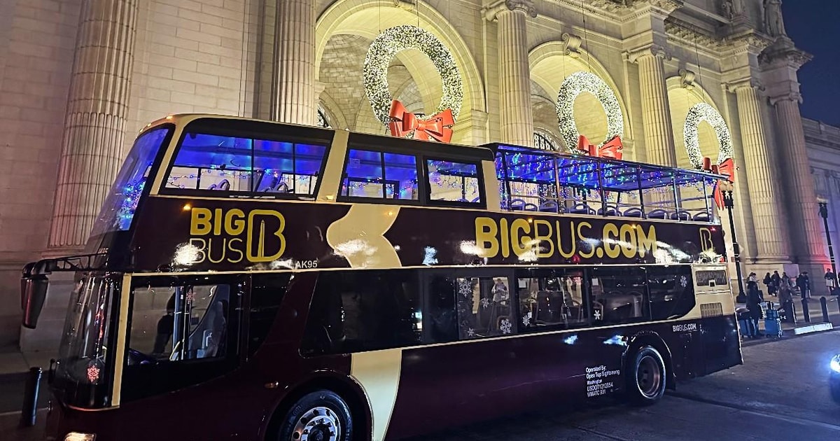 Washington, DC: Big Bus Holiday Tour by Open-top Bus | GetYourGuide