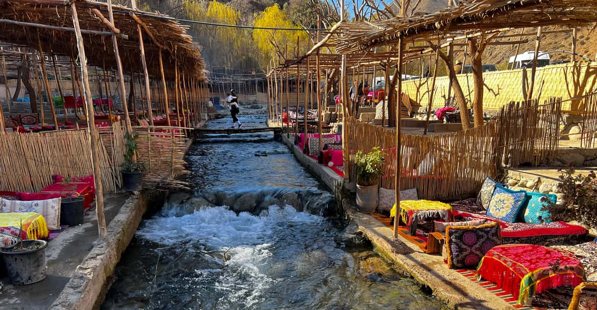 Marrakech: Atlas , Ourika Valley Waterfalls & Lunch & guide | GetYourGuide