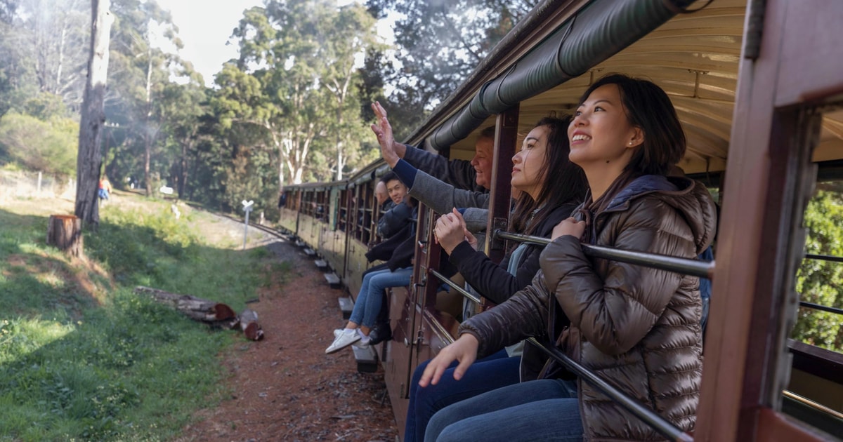 Von Melbourne aus: Puffing Billy Train & Penguins Wildlife Tour ... Von Melbourne aus: Puffing Billy Train & Penguins Wildlife Tour ...
