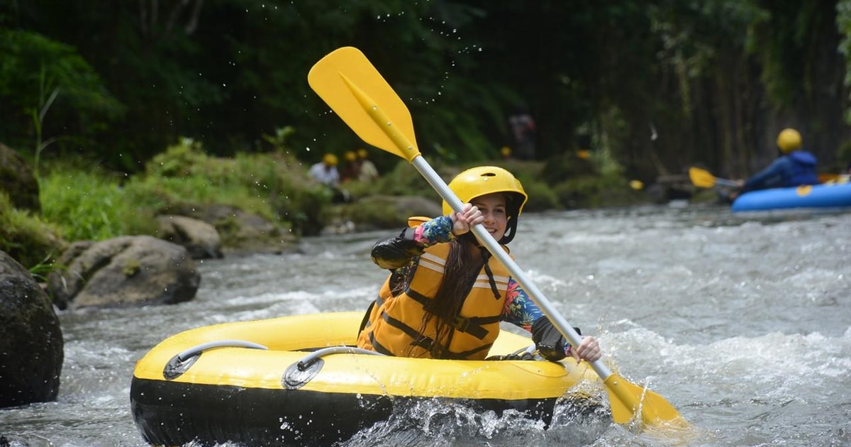 Bali; Ubud River Tubing Adventure with waterfall and Canyon | GetYourGuide