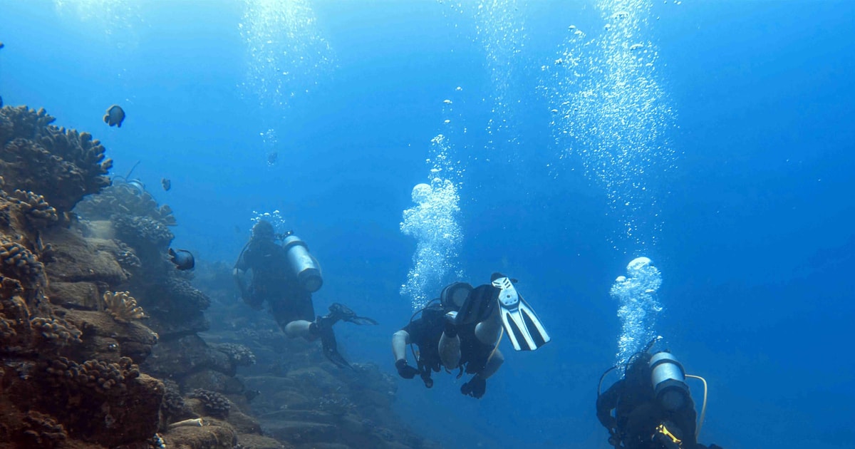 Kauai: Vormittags 2 Tank Bootstauchgang für erfahrene Taucher ...