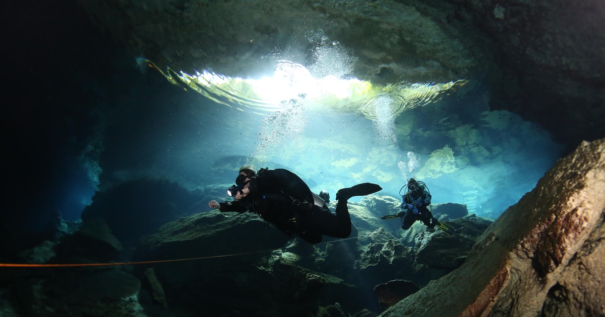 Playa del Carmen: Unforgettable Dive at Cenote Chikin Ha | GetYourGuide