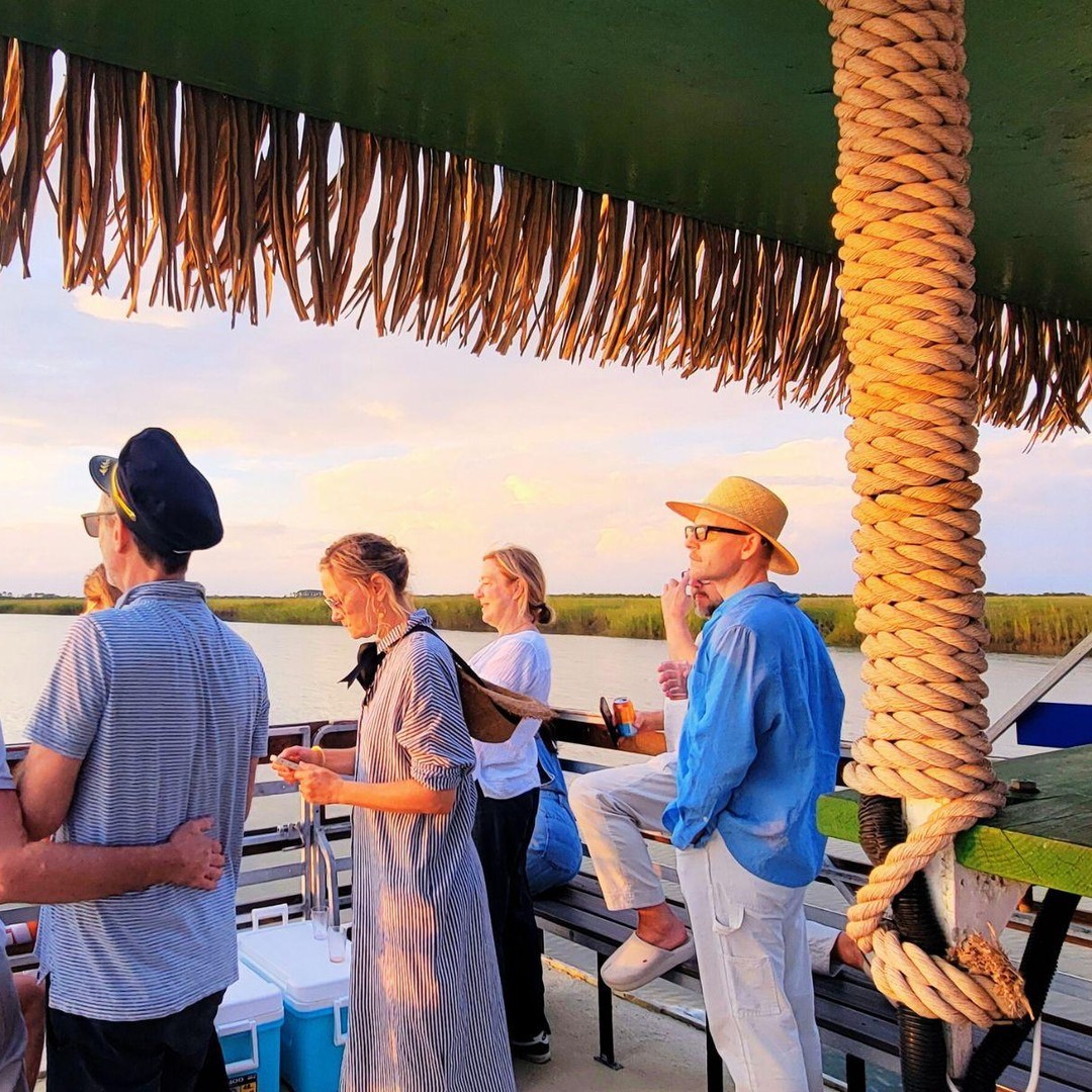 Tybee Island: Tiki Boat Sightseeing Cruise | GetYourGuide