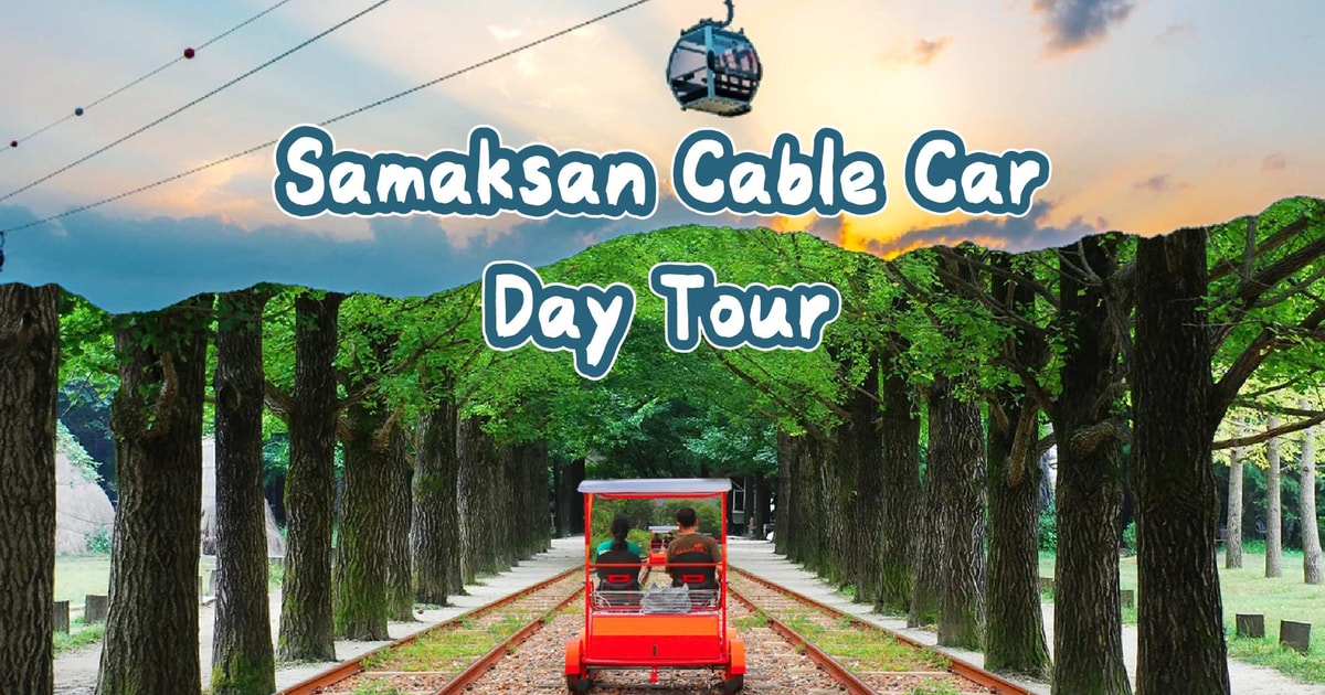 Seoul: Samaksan Cable Car & Nami with Alpaca World/Railbike | GetYourGuide