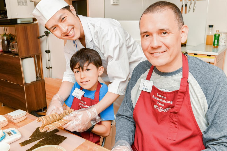 Sushi Making Class in English with Friendly Chef In Tokyo | GetYourGuide